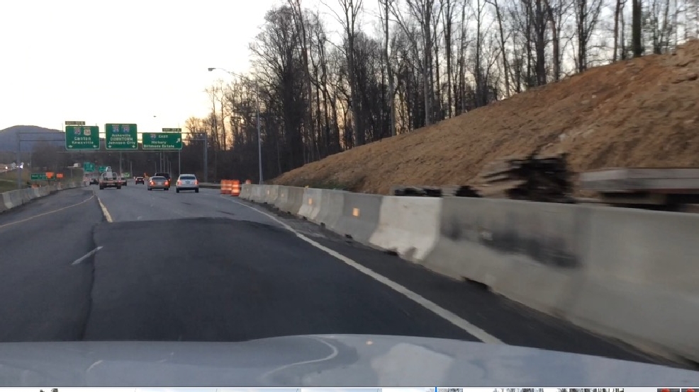A dozen crashes blamed on I-26 bridge construction | WLOS