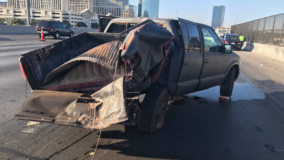 Police seek black Suburban in rear-end crash on I-15; man critical at ...