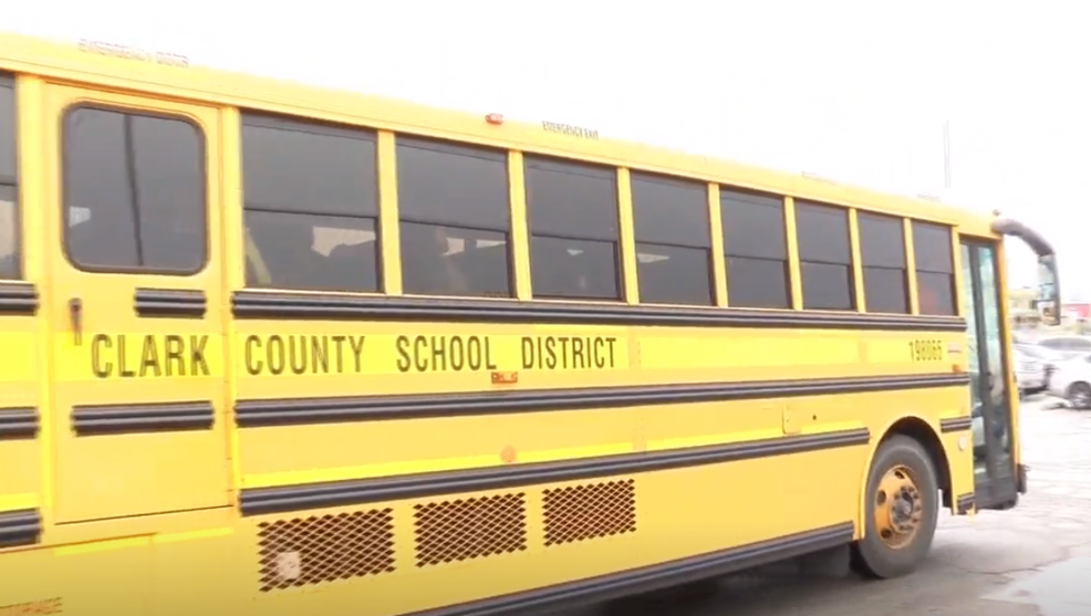 CCSD gets $800,000 grant for new low-emission school buses | KSNV