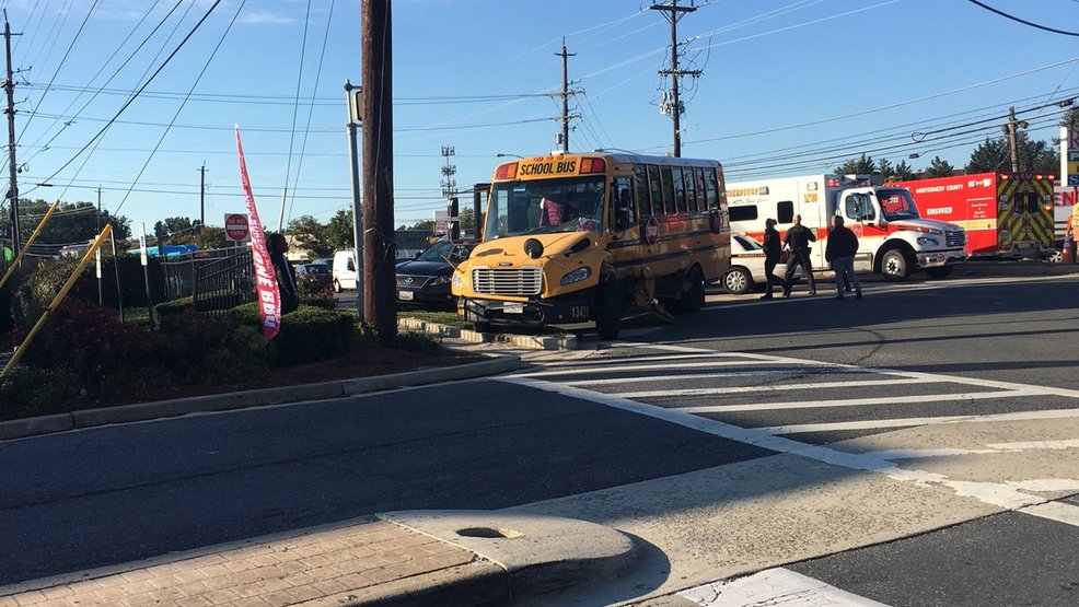 School Bus Crash: Crews Evaluating 5 after Montgomery County Accident ...