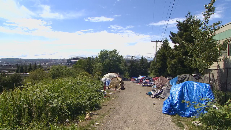 Notorious Seattle homeless camp to be cleared out Monday | KOMO