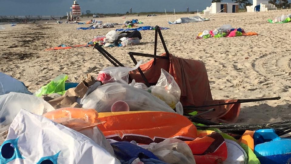 Trash makes Miami Beach officials wants to scrap Floatopia | WPEC
