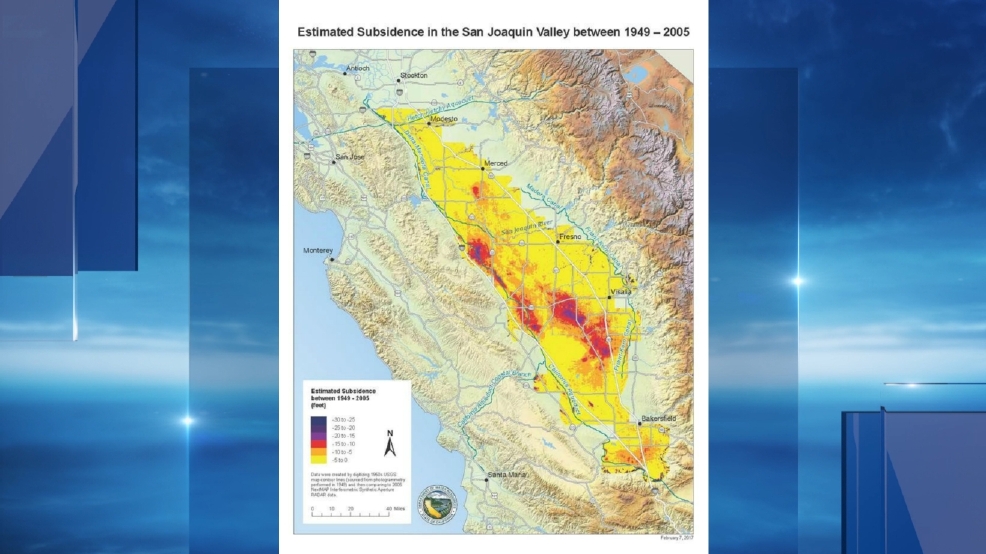 NASA: Parts of the San Joaquin Valley are sinking | KBAK