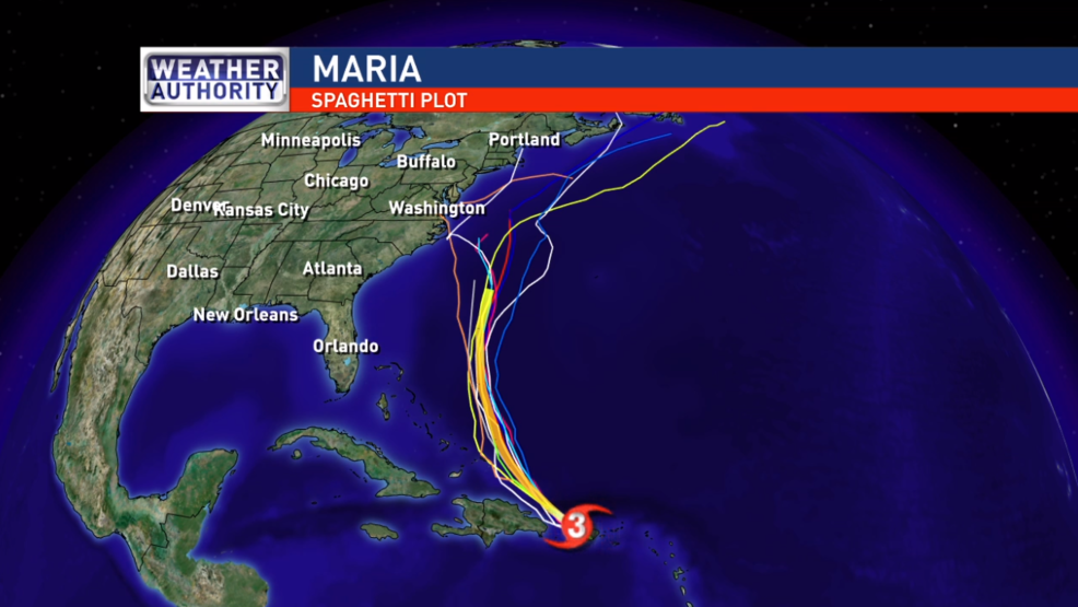 Tracking Hurricane Maria's projected path | WGME