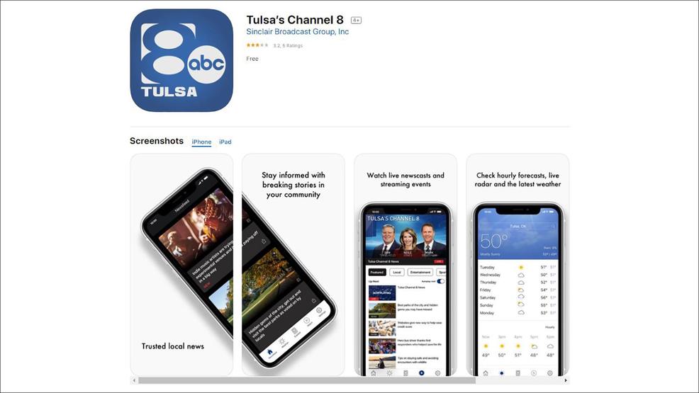 How to get Tulsa's Channel 8 news & weather apps (FREE!) | KTUL