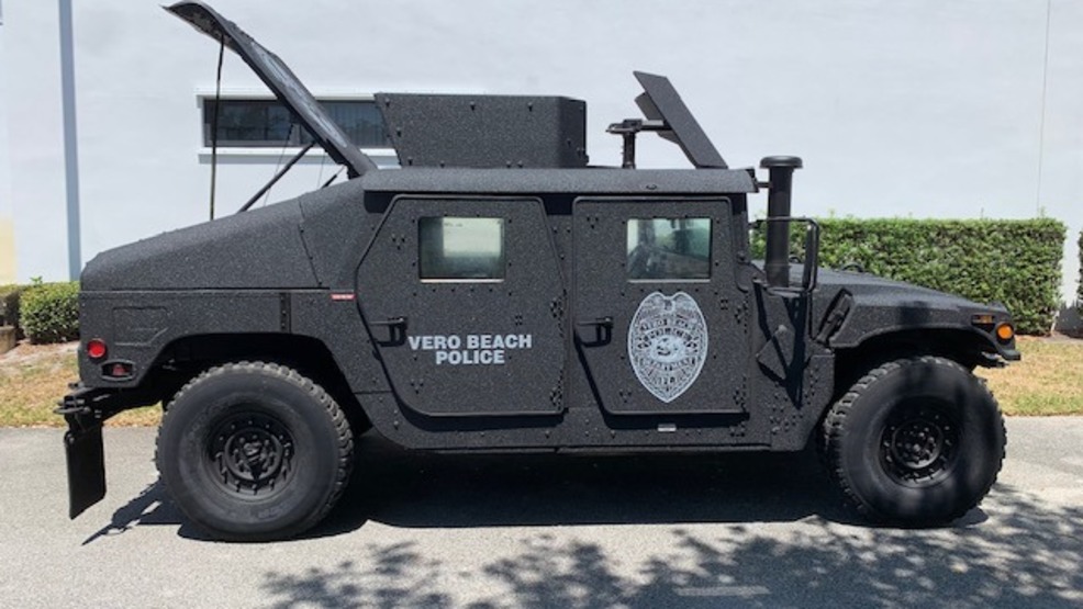 New Humvee rolls into Vero Beach Police Department | WTVX