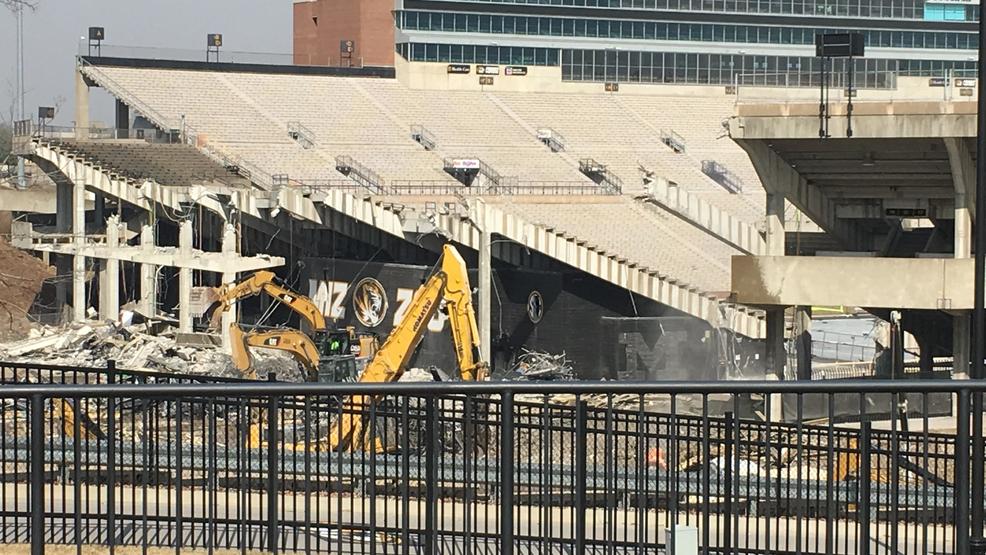 Faurot Field south end zone work underway | KRCG