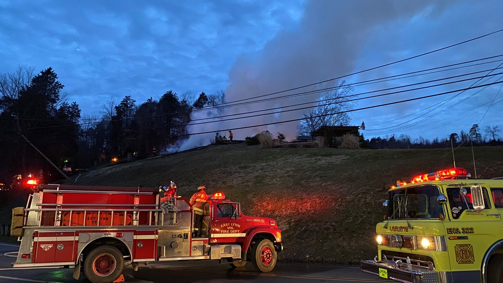 Four departments battle large fire in Wayne County | WCHS