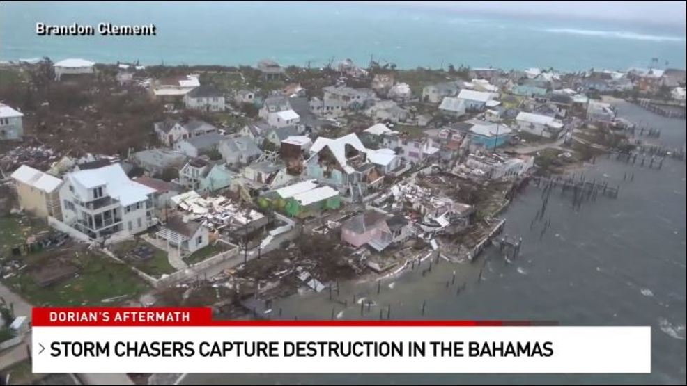 Stormchaser shares firsthand experience flying over devastated Bahamas ...